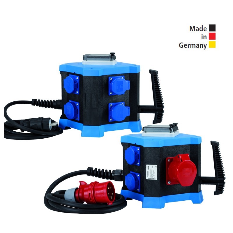 Mobiler Steckdosenverteiler m.STATION - Ausführungen ...