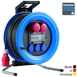 Drehstrom-Kabeltrommeln Professional Plus 450 Kunststoff, Neopren-Gummi ...